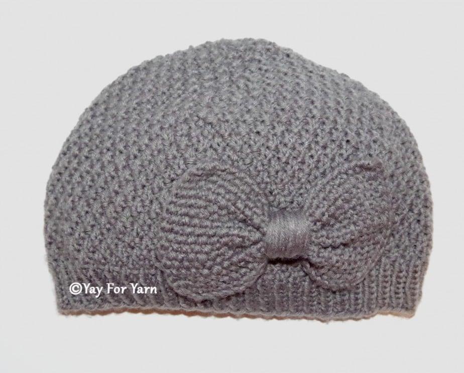 Moss Stitch Hat in 10 Sizes - Worsted or Sport / DK Weight Yarn - FREE ...