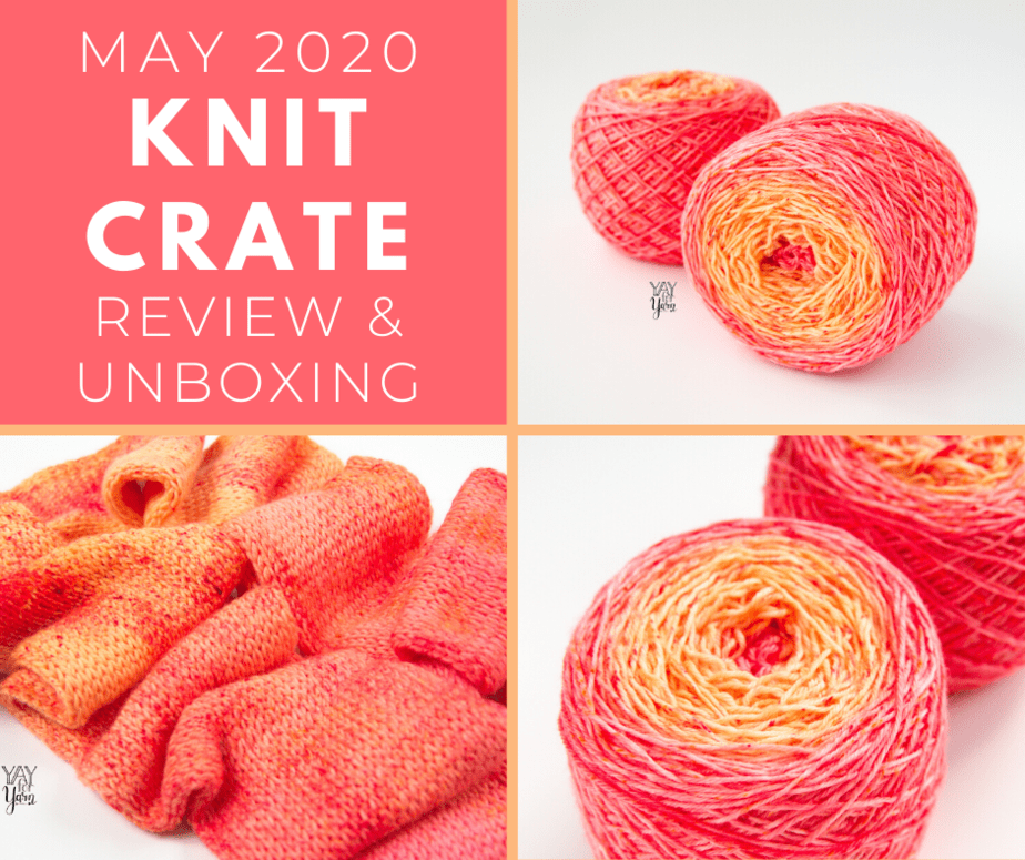 I Dyed My Own Yarn! (Tutorial + May 2020 KnitCrate Yarn Subscription ...
