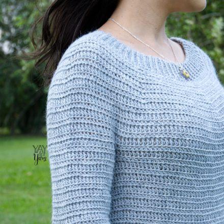 Round Yoke Sweater - Yay For Yarn